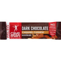 Caveman Nutrition Bar, Dark Chocolate, Caramel Cashew - FRESH by ...