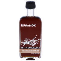 Runamok Maple Maple Syrup, Vermont Organic, Cinnamon + Vanilla Infused ...