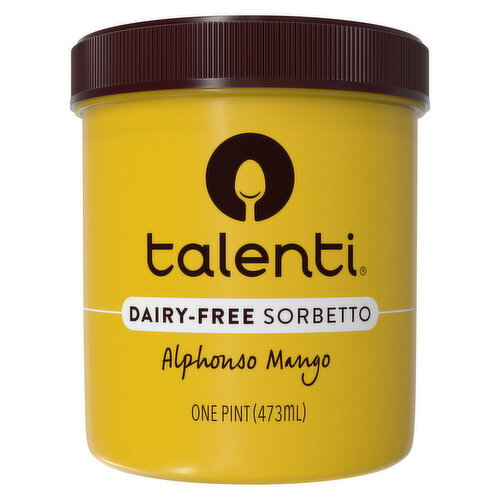 Talenti Sorbetto Alphonso Mango - 1 Pint - FRESH by Brookshire's