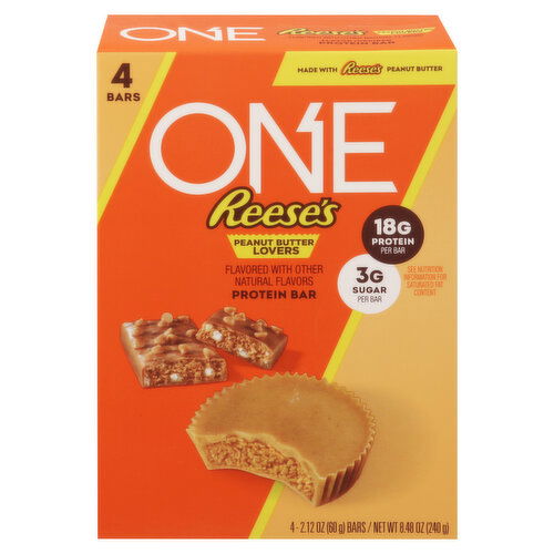 O.N.E. Protein Bar, Peanut Butter Lovers, Reese's - Brookshire's