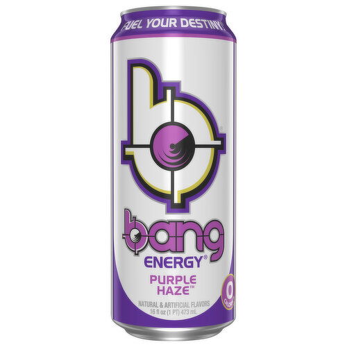 Bang Purple Haze Energy Drink - 16 Fluid Ounce - Brookshire's