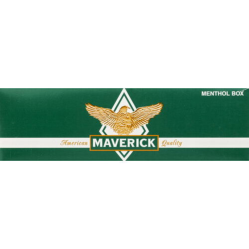 Maverick Cigarettes, Menthol Box - Spring Market