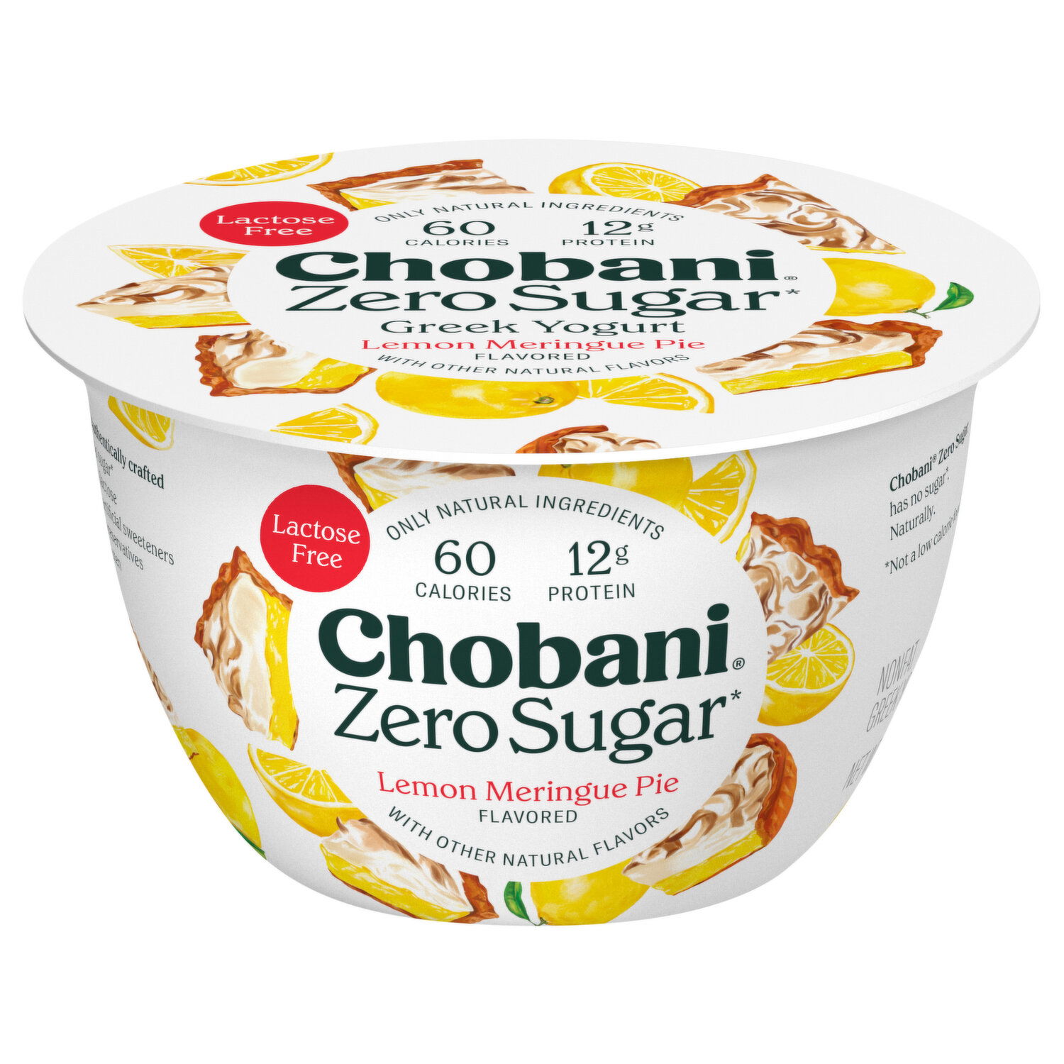 Chobani Yogurt Greek Nonfat Zero Sugar Peach Flavored Brookshire s