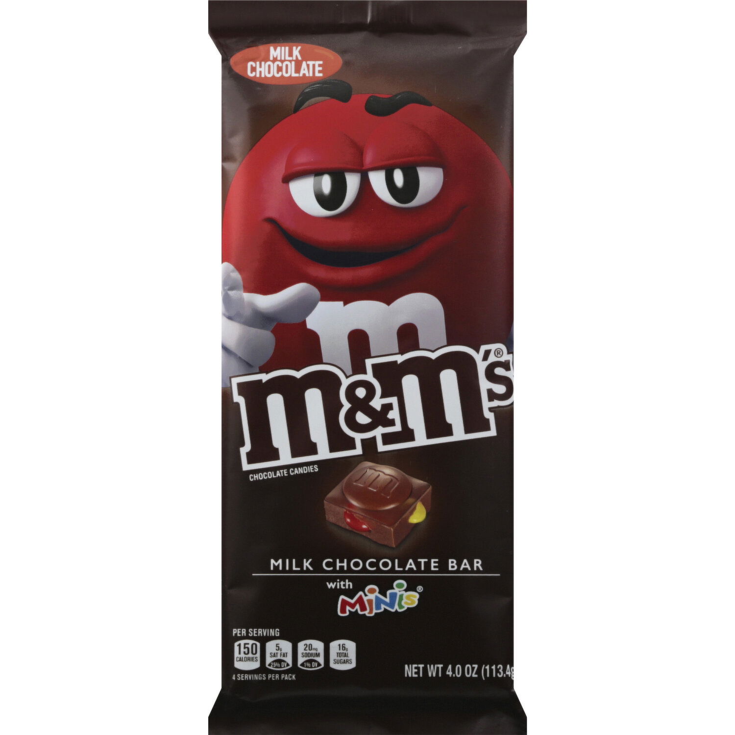 M M S Milk Chocolate Bar FRESH by Brookshire s