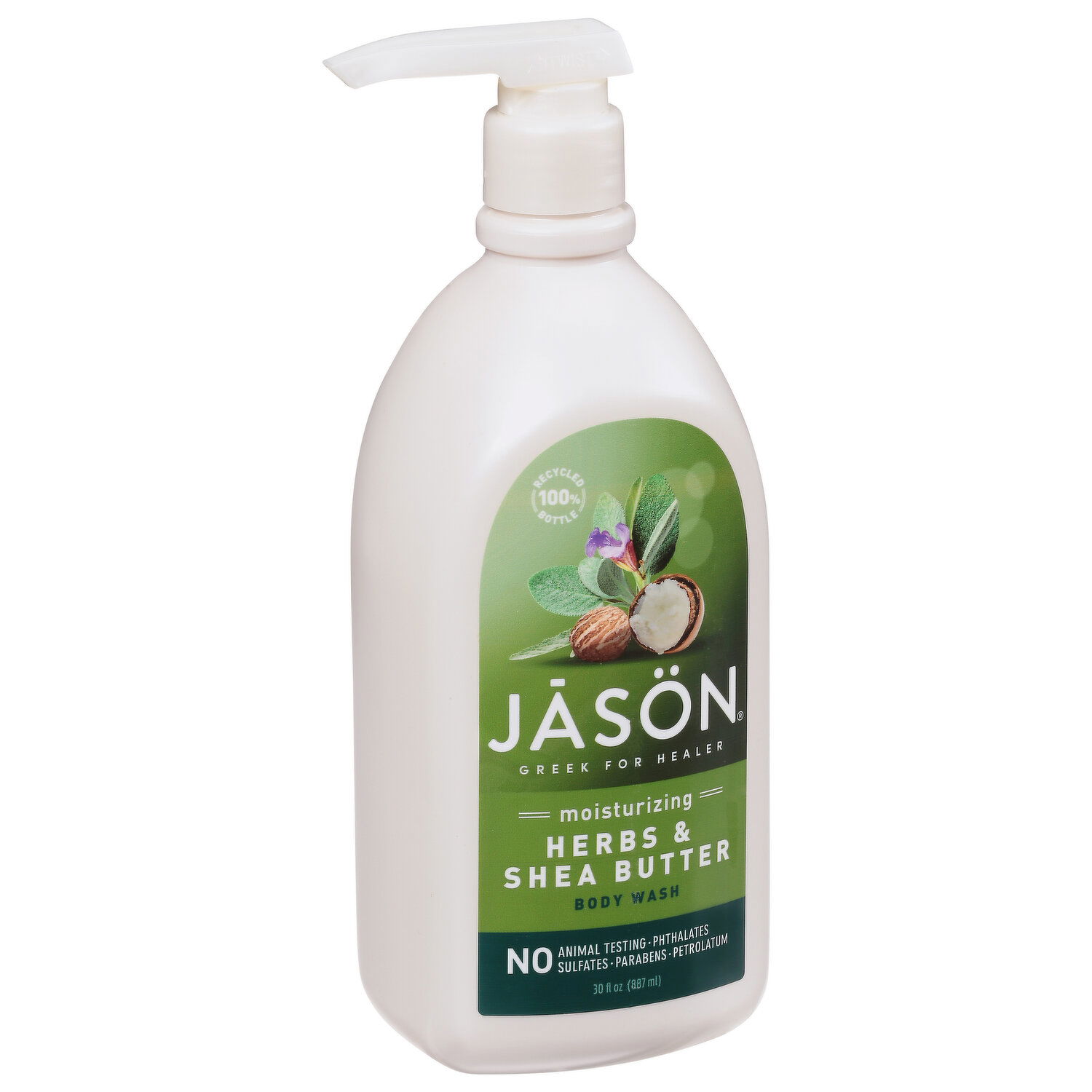 Jason Body Wash Moisturizing Herbs Shea Butter FRESH by Brookshire s