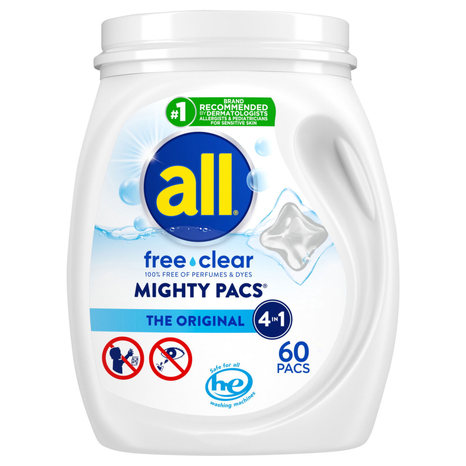 All Detergent Free Clear 4 In 1 The Original Super 1 Foods